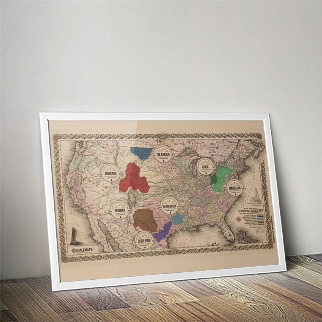 Vintage Oil Maps | Shale Maps Pro